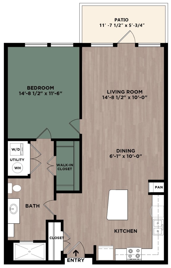Floor Plans of Arlo - Decatur in Decatur, GA