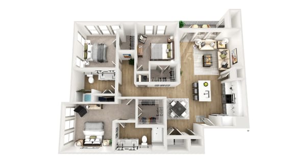 Floor Plans of Mainstead at Century Farms in Antioch, TN