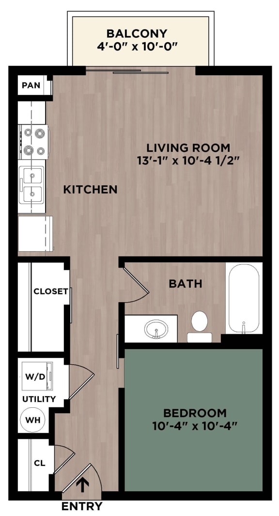 Floor Plans of Arlo - Decatur in Decatur, GA