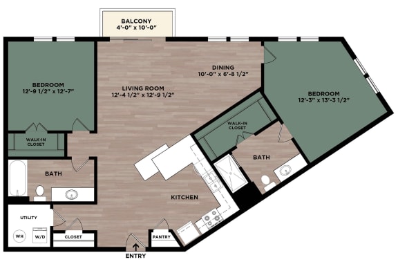 Floor Plans of Arlo - Decatur in Decatur, GA