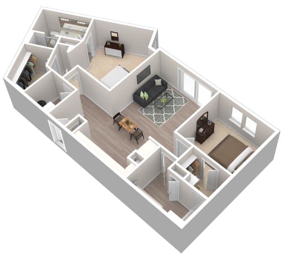Floor Plans of Arlo - Decatur in Decatur, GA