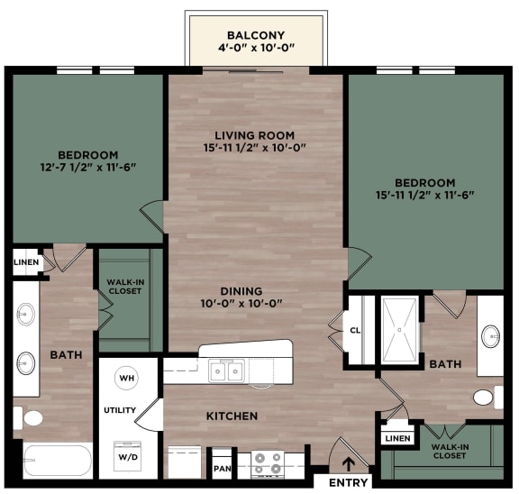 Floor Plans of Arlo - Decatur in Decatur, GA