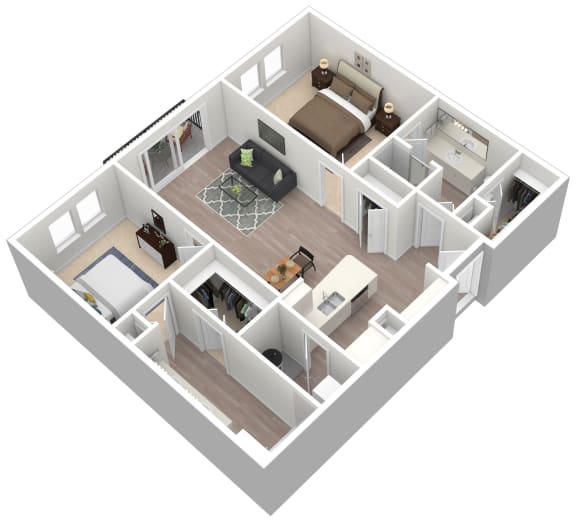 Floor Plans of Arlo - Decatur in Decatur, GA