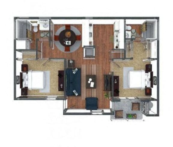 Floor Plans of Rocklin Manor Apartments in Rocklin, CA