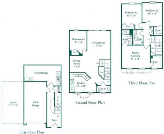 1, 2, 3 & 4 Bedroom Apartments in Novi, MI | Mainstreet Village