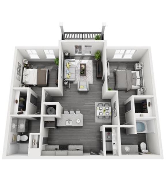 Apartments for Rent in Pooler GA | Floor Plans | The Station at ...