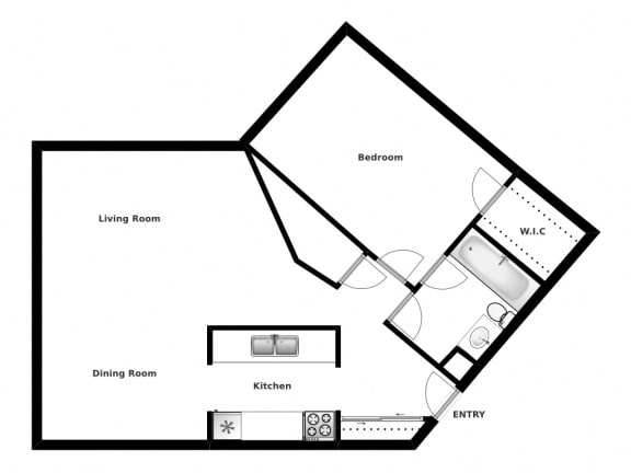 Floor Plans of Springbank Apartments in London, ON