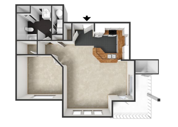 Floor Plans of Commons at Verandas in Tanasbourne Apartments in ...