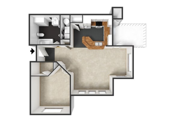Floor Plans of Commons at Verandas in Tanasbourne Apartments in ...