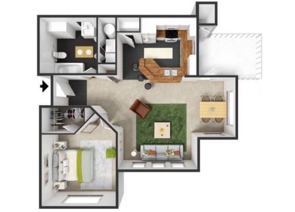 Floor Plans of Commons at Verandas in Tanasbourne Apartments in ...