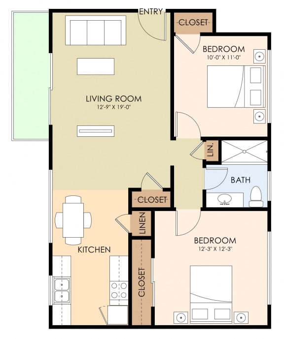 Floor Plans of 241 Curtner in Palo Alto, CA