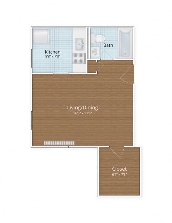 Washington, DC Studio, 1 & 2-Bedroom Apartments | Chalfonte