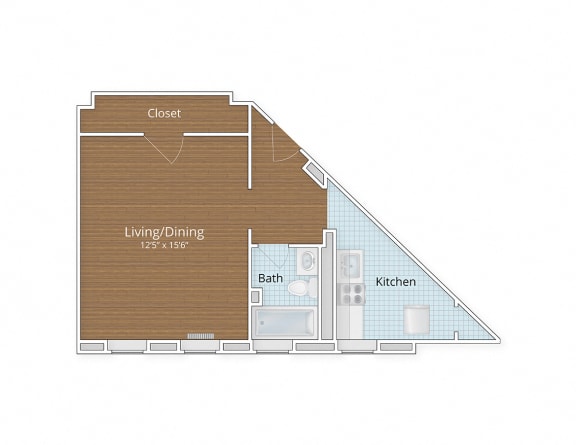 Washington, DC Studio, 1 & 2-Bedroom Apartments | Chalfonte