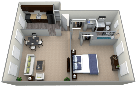 1- & 2-Bedroom Apartments in Catonsville, Baltimore | Mount Ridge