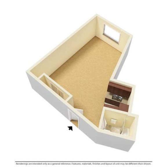 Floor Plans of Harbor Crest in Euclid, OH