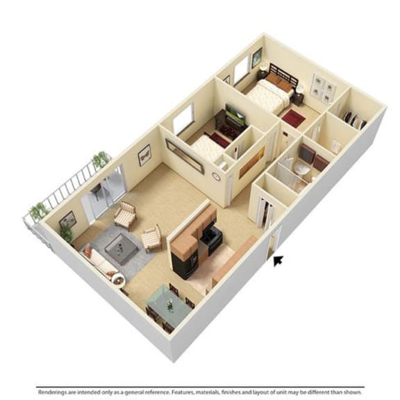 Floor Plans of Westbrook Village in Brooklyn, OH