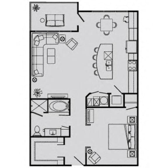 See Floor Plans of Luxury Apartments in West Des Moines, IA