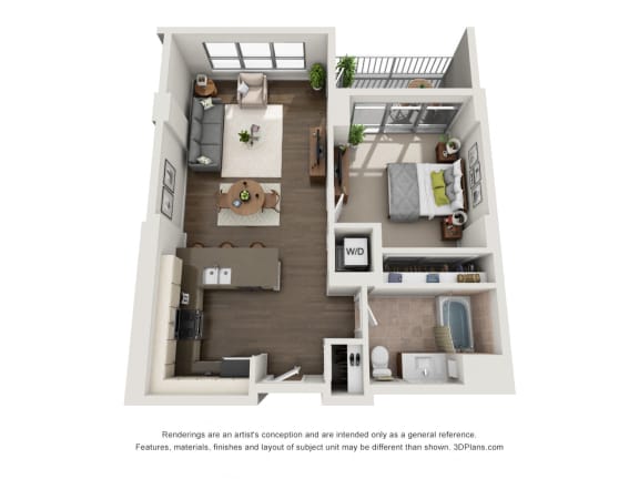 Studio, 1 & 2 Bedroom Apartments in Chicago, IL | The Madison at Racine