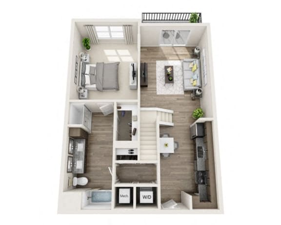 Studio, 1 & 2-Bedroom Apartments in Raleigh, NC | The Edison Lofts