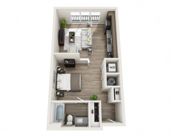 Studio, 1 & 2-Bedroom Apartments in Raleigh, NC | The Edison Lofts