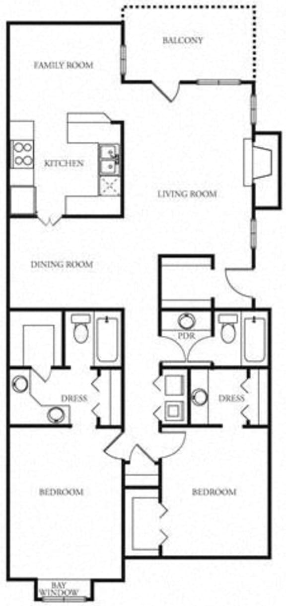 Floor Plans of Chisholm Place in Plano, TX