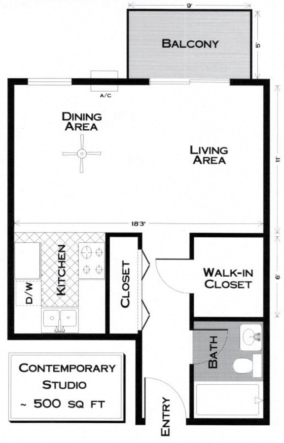 Floor Plans of Kings Manor in New Hope, MN