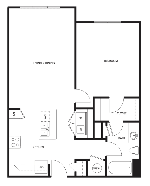 Floor Plans of Axis Berewick in Charlotte, NC