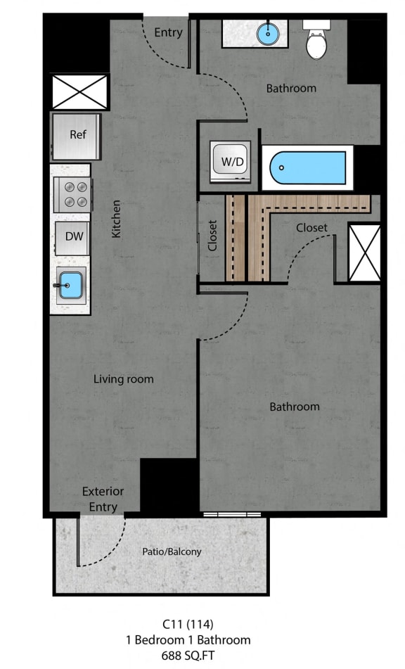 Bridgetown Lofts in Portland, OR | Floor Plans