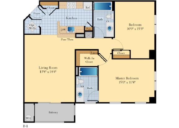 Floor Plans of Springfield Crossing in Springfield, VA