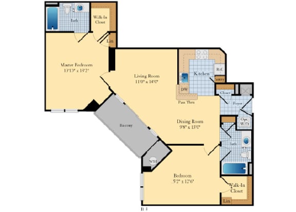 Floor Plans of Springfield Crossing in Springfield, VA