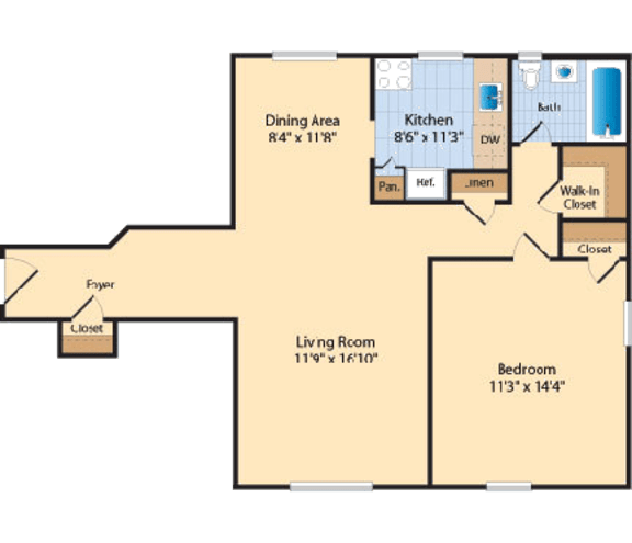 1 & 2 Bedroom Apartments in Silver Spring MD | The Fields of Silver Spring