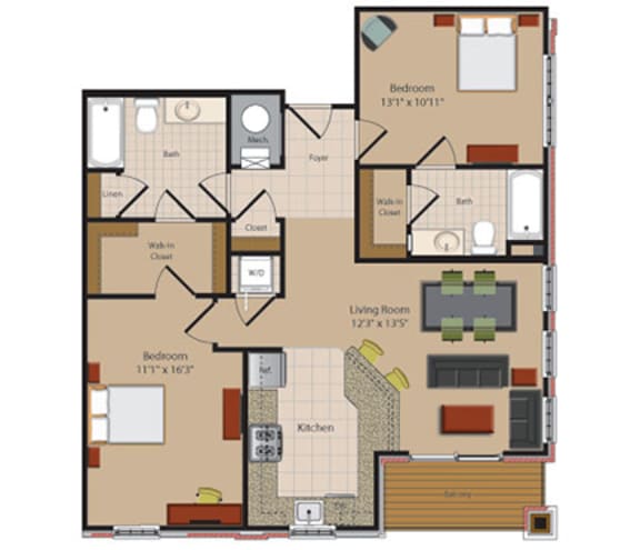 Studio & 1 Bedroom Apartments in Arlington VA| Garfield Park