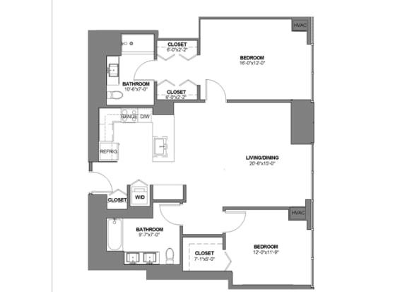 East Lake Apartment Floor Plans | 73 East Lake