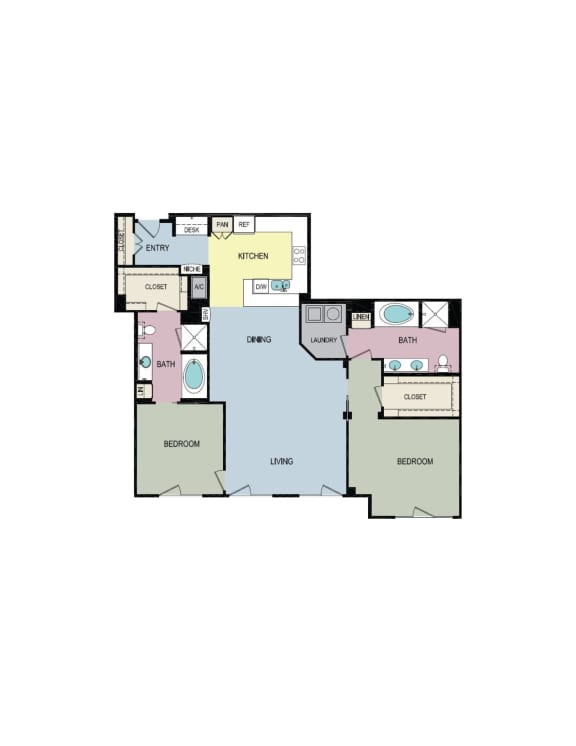 1 & 2 Bedroom Apartments in Miracle, Mile, LA | mResidences Miracle Mile