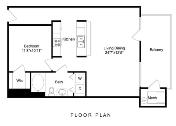 Floor Plans of City Gate Apartment Homes in Denver, CO