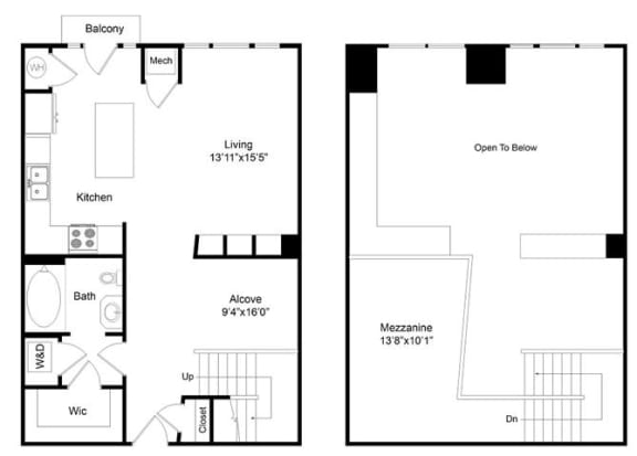 Floor Plans of City Gate Apartment Homes in Denver, CO
