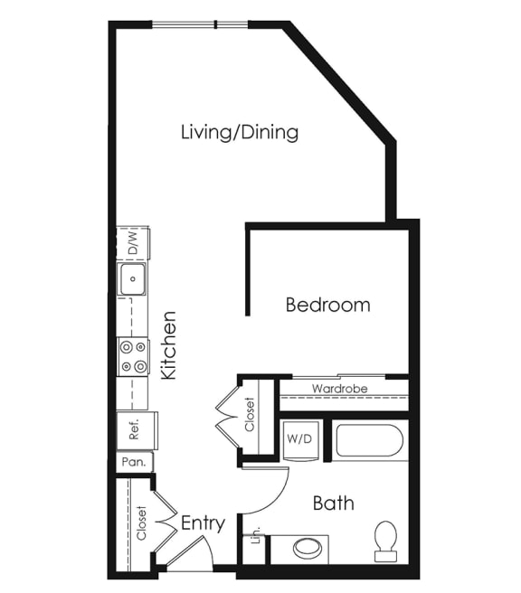 Floor Plans of Radius in Seattle, WA