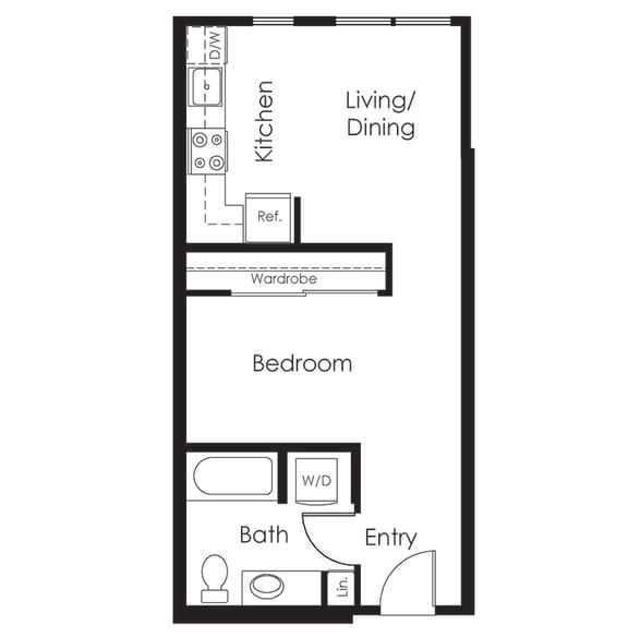 Floor Plans of Radius in Seattle, WA