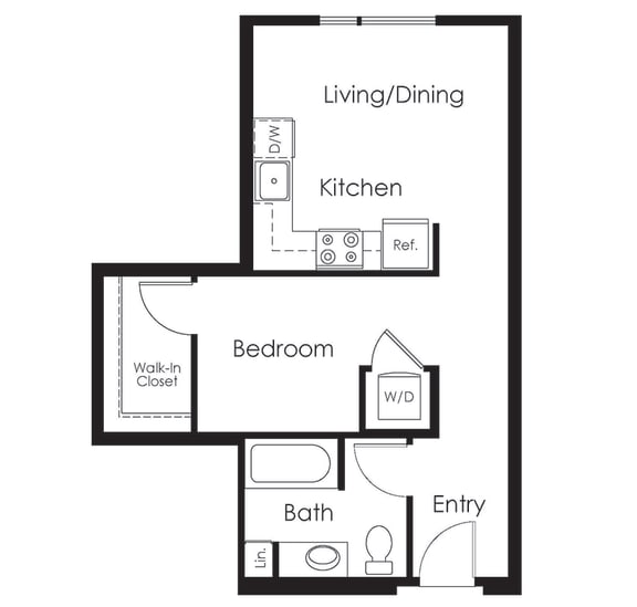 Floor Plans of Radius in Seattle, WA