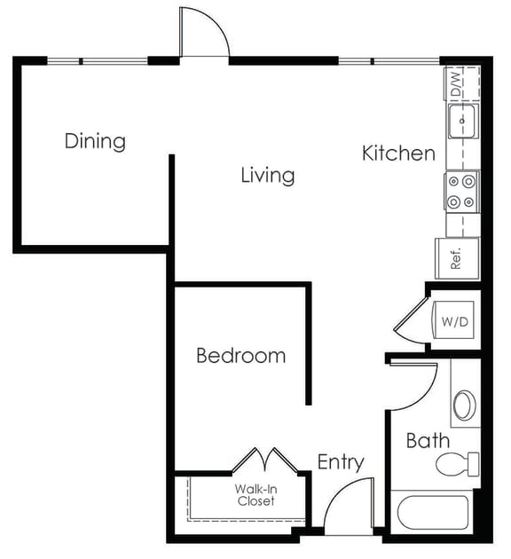 Floor Plans of Radius in Seattle, WA