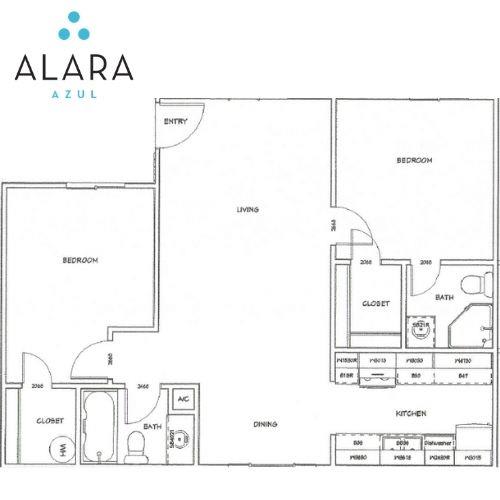 Floor Plans of Escarlata 31 in Phoenix, AZ