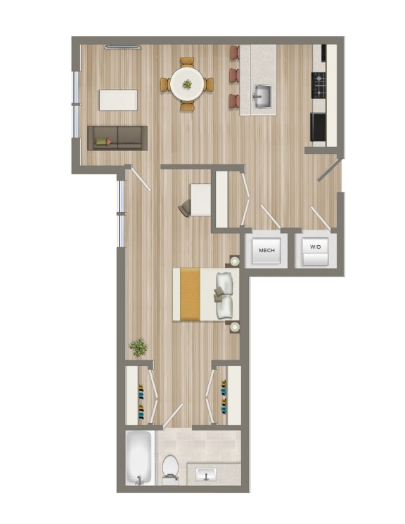 Floor Plans of The Strand in Washington, DC