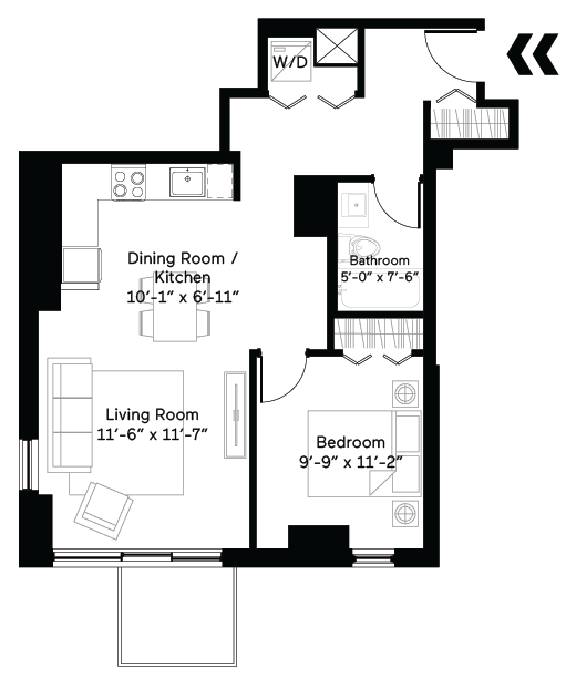 Floor Plans of loop by Claridge in Ottawa, ON