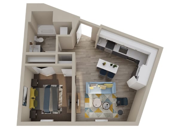 Floor Plans of The Asher in Minneapolis, MN