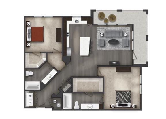 Floor Plans of Tapestry Bocage in Baton Rouge, LA