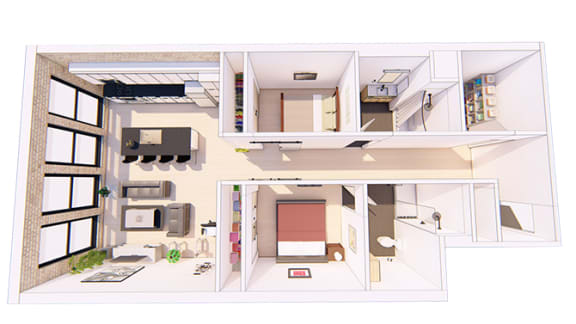 Studio, 1, 2 & 3-Bedroom Apartments in Fargo | Bostad Apartments