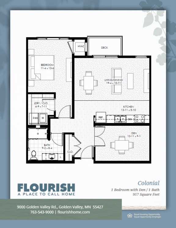 Floor Plans of Flourish in Golden Valley, MN