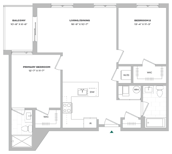 Floor Plans of Max on Morris in Morristown, NJ