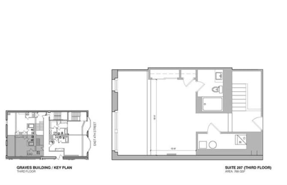 Floor Plans of Fredrick Building in Cleveland, OH