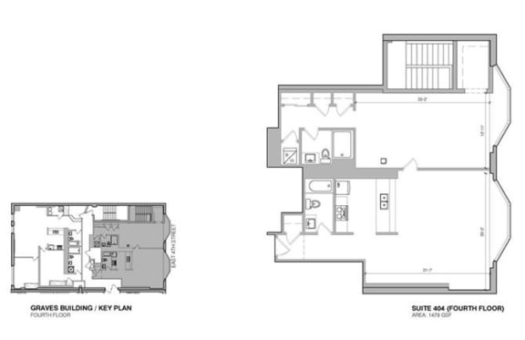 Floor Plans of Fredrick Building in Cleveland, OH